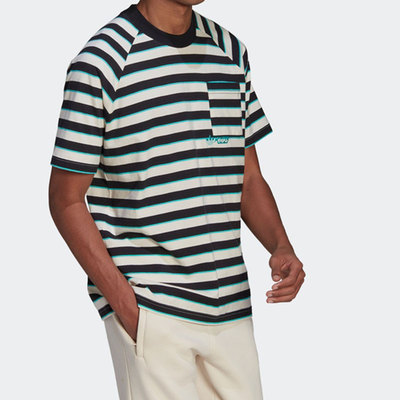 Adidas/阿迪达斯官方正品三叶草当季新款男子运动短袖HT1662
