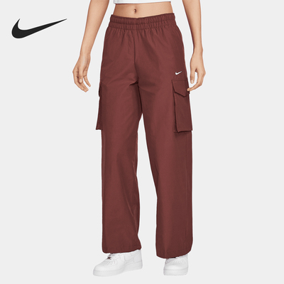 Nike/耐克正品新款女士宽松透气复古工装运动长裤HM6977-619