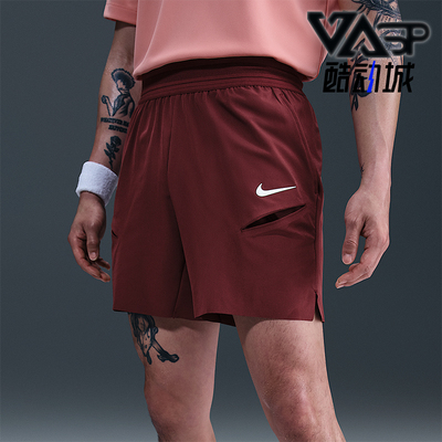 Nike/耐克正品Dri-FIT男士训练网球耐穿经典运动短裤FZ6938-619