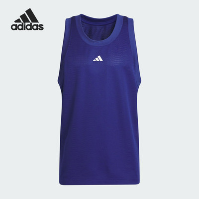 Adidas/阿迪达斯官方正品LEGENDS TANK男士篮球运动宽松T恤IX8133