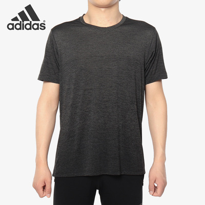 阿迪达斯男子圆领运动短袖