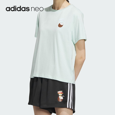 圆领短袖Adidas/阿迪达斯