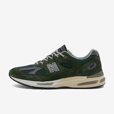 New Balance新百伦正品NB 991 V2男女同款低帮跑步鞋U991GR2