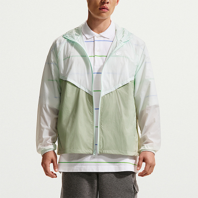 Nike/耐克正品Windrunner 男士运动拉链轻盈经典外套IO9628-394