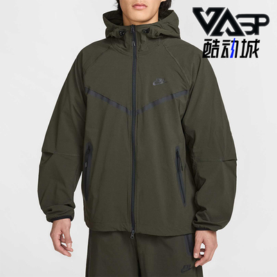 Nike/耐克正品Tech Windrunner男士梭织拉链外套HM7152-355