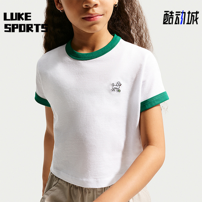 Nike/耐克正品Sportswear新款白绿色逛街经典短袖T恤IR4948-101