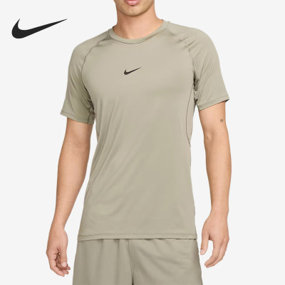 Nike耐克正品Pro男排汗速干修身健身圆领运动短袖T恤FB7929-320
