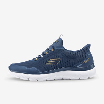 Skechers斯凯奇正品SPORT MENS男款低帮运动跑步鞋233045-NVYL