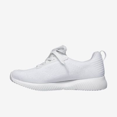 Skechers斯凯奇正品女款Bob's Squad低帮运动休闲鞋31362-WHT
