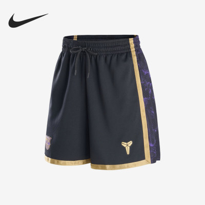Nike耐克正品AWAY KOBE男速干足球运动中长裤/短裤IO3426-010