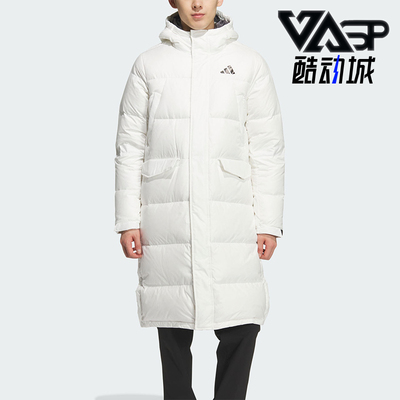 Adidas/阿迪达斯正品V L DOWN PA UG男女连帽保暖羽绒服KF4396