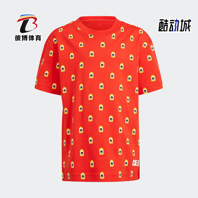 Adidas/阿迪达斯正品LK LEGO TEE小童时尚经典圆领运动短袖GQ4154