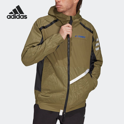 Adidas/阿迪达斯正品2021年夏季新款男子休闲透气运动外套 GQ3706