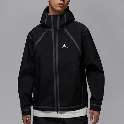 Nike/耐克正品JORDAN男士休闲连帽印花运动耐穿外套HV0769-010