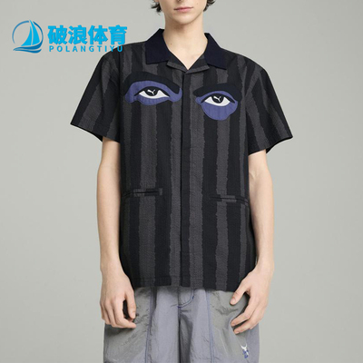 Puma/彪马正品KIDSUPER联名男女休闲宽松条纹衬衫T恤629511-16