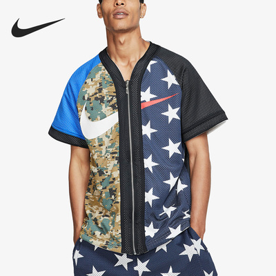 耐克夏季男子运动透气休闲夹克