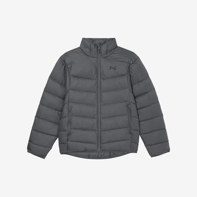 UA/安德玛正品新款男士经典简约保暖宽松立领羽绒服6001975-024