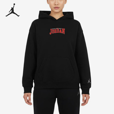 Nike/耐克正品JORDAN运动休闲套头长袖卫衣女卫衣IO9540-010