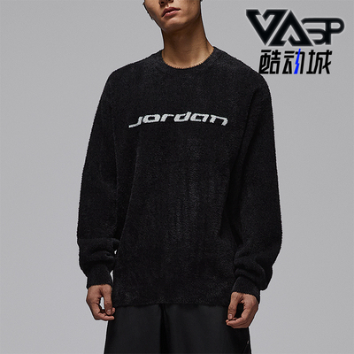 Nike/耐克正品JORDAN男士休闲圆领刺绣耐穿运动套头衫IF1828-010