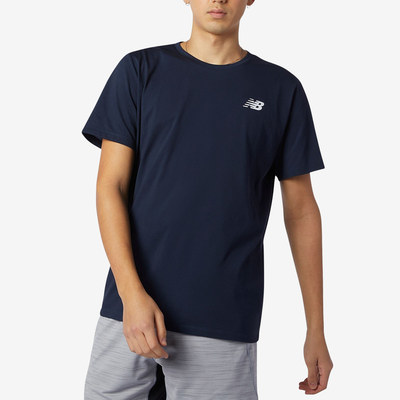 New Balance新百伦正品Heathertech男速干短袖T恤AMT11070-ECL