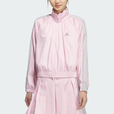 Adidas/阿迪达斯正品女士时尚休闲运动经典三条纹外套KS0038
