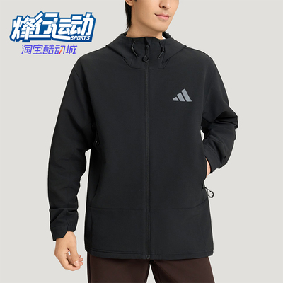 Adidas/阿迪达斯正品MT CW SFTS J男士保暖经典软壳外套KD9409