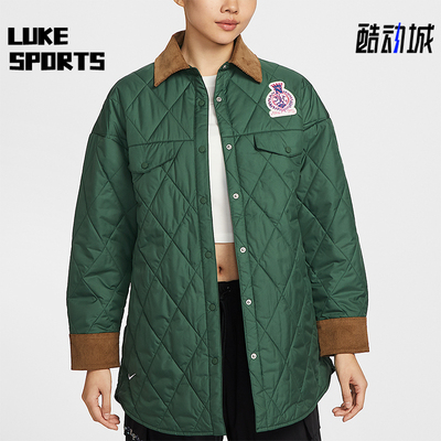 Nike/耐克正品Sportswear新款女叠搭轻盈经典夹克外套IQ3942-323
