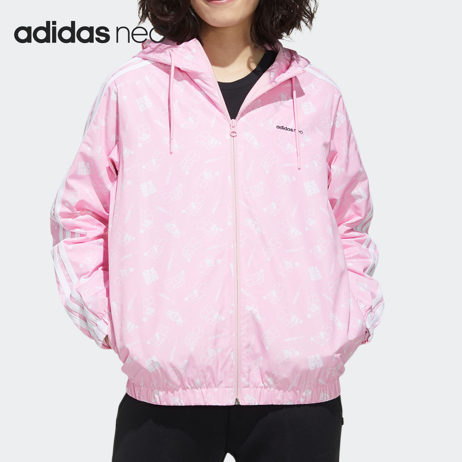 阿迪达斯印花外套,阿迪达斯潮流,阿迪达斯_大山谷图库