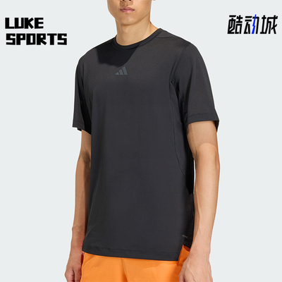 Adidas/阿迪达斯正品2026年男士轻便经典运动短袖T恤健身服KE9932