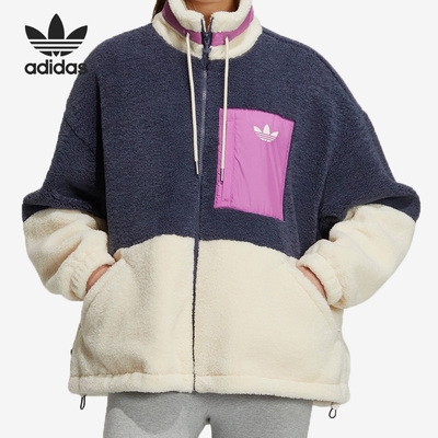 Adidas/阿迪达斯女子羊羔毛外套