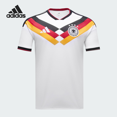 Adidas/阿迪达斯官方正品2025男士训练耐穿套头足球短袖KD8363