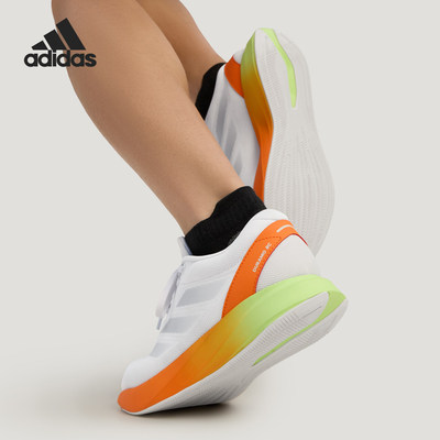 Adidas/阿迪达斯官方正品DURAMO RC男女低帮系带耐磨跑步鞋KH7330