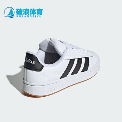 Adidas/阿迪达斯正品2025夏季款男女运动皮革轻便网球板鞋JQ2996