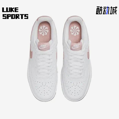Nike/耐克正品CourtVisionLow新款儿童白粉色经典板鞋DH8158-102