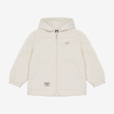 New Balance新百伦正品儿童连帽短款休闲运动羽绒服7PF4E123-CM