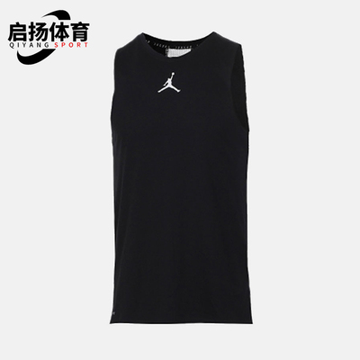 Nike/耐克正品Jordan Air男士运动圆领透气篮球背心T恤CZ7851-010