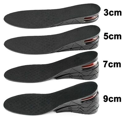 Height Increase Insoles Air Shoe Cushion Lift Insert Men Wom