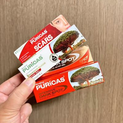 泰国正品win代言Puricas龙血树修复凝胶漂亮膏淡化豆印修复巴痕8g