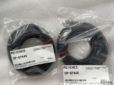 全新原装基恩士 OP-87445视觉触摸屏电源线，实物图片，议价商品