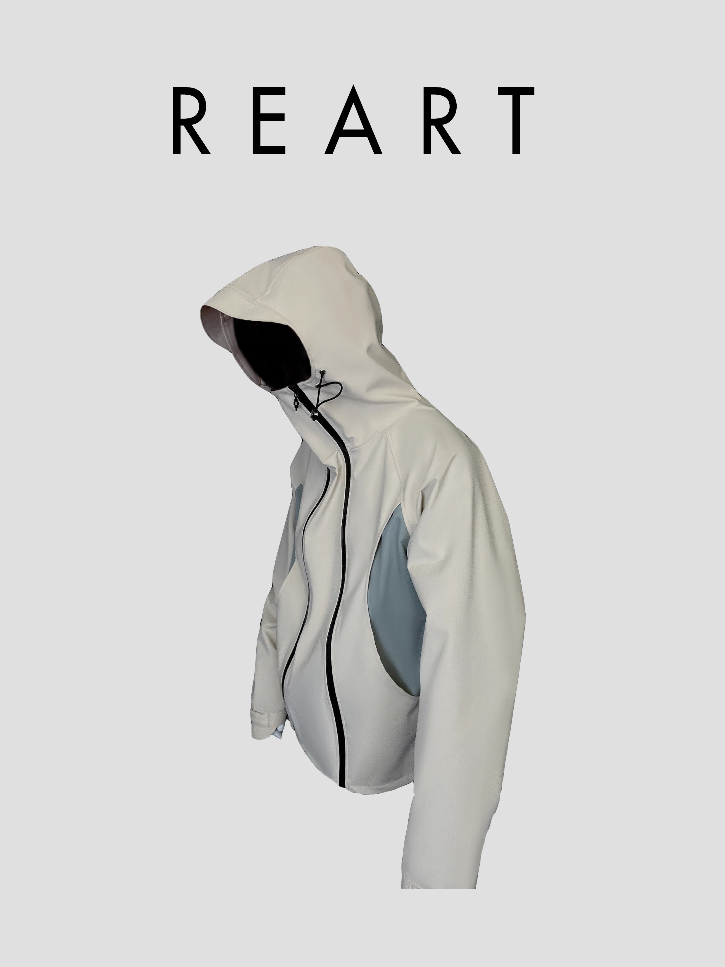 REART【补货】Teflon™拼色硬壳压胶防水冲锋衣GORPCORE_虎窝淘