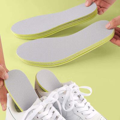 Men Women Insoles Deodorant Soft Shock Absorption Sport Shoe
