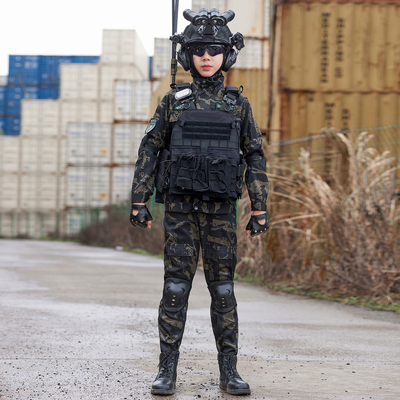 儿童迷彩服套装特种兵营军训服