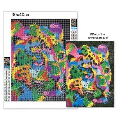 5D DIY Diamond Painting Animals Cross Stitch Kit Full Drill