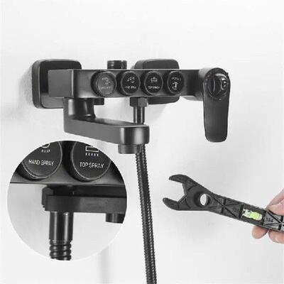 1~8PCS Portable Bath Tap Turn Ranging Installation