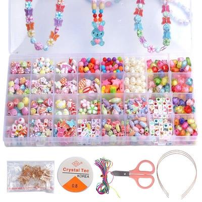 DIY Handmade Beaded Bracelet Necklace Jewelry Making Kit