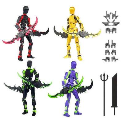 Lucky 13 Figure Toys Dummy 3D Printed Movable Shapeshift