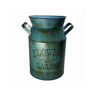 Flower Vase Ceramics Art Design Antique Blue Sculpture Vase