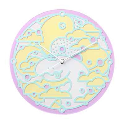 日本艺术圆形时尚静音机芯