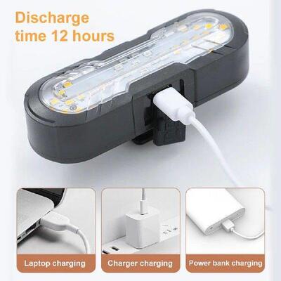 Bicycle Rear Light Rechargeable Bike Rear Light with Turn