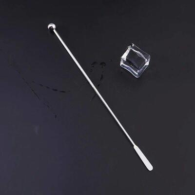 10 Pcs Stainless Steel Stirring Rod Cocktail Sticks Coffee